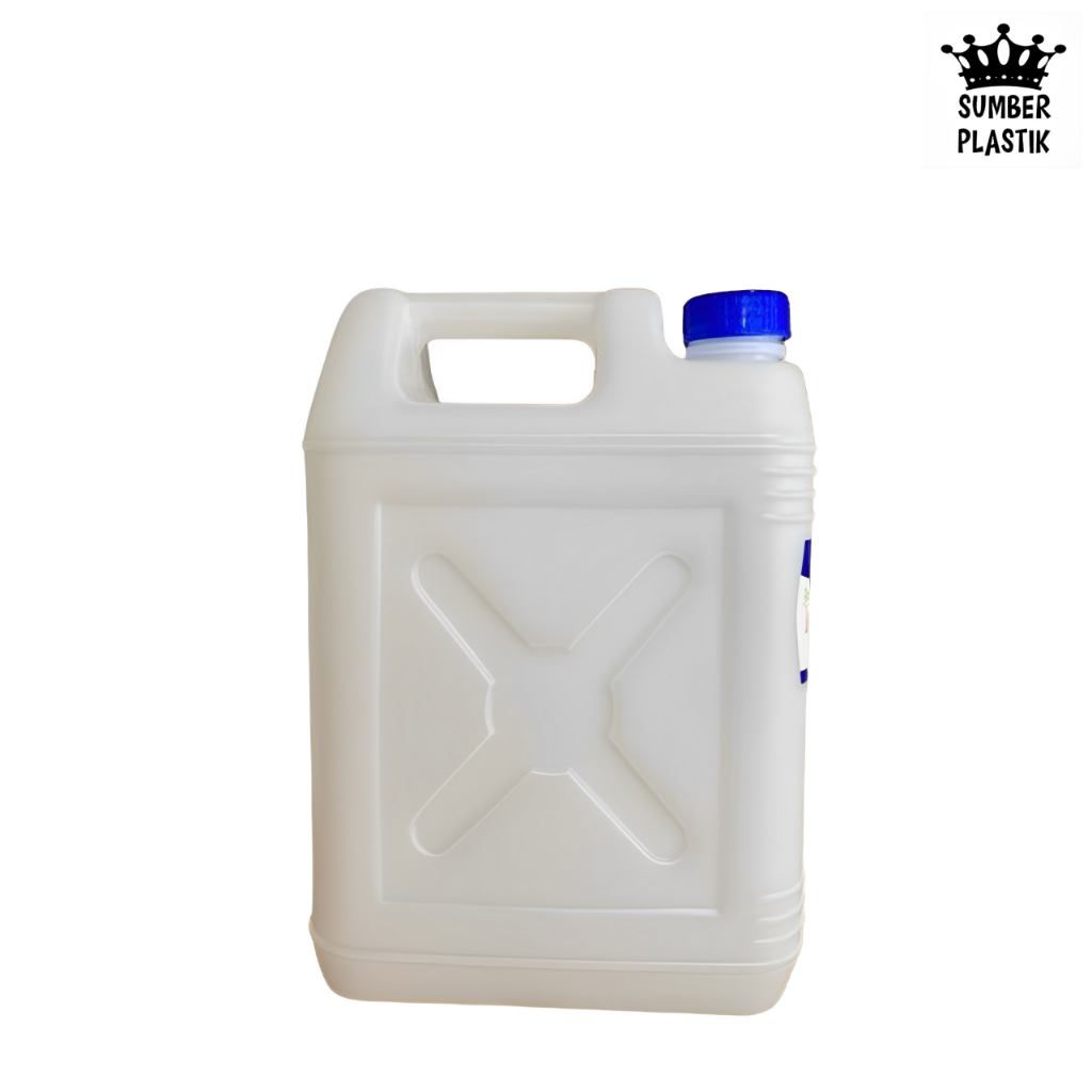 Jual Green Leaf 0302 Jerigen Air Segi 2 Liter Indigo Dirigen Plastik 2 ...