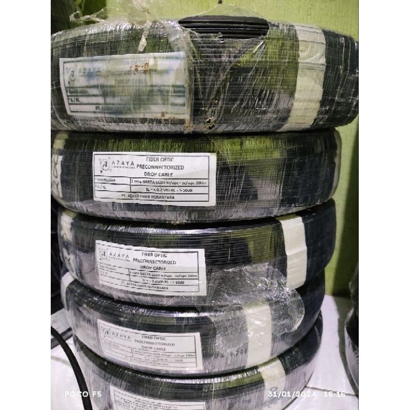 Jual Fiber Optik Precon 200M | Shopee Indonesia