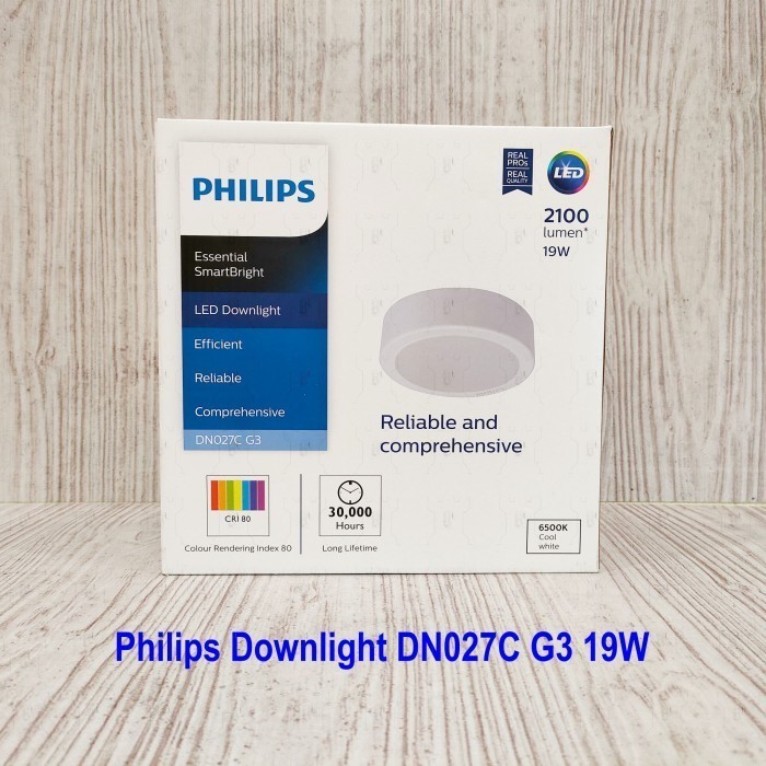 Jual LAMPU DOWNLIGHT LED PANEL OUTBOW OB PHILIPS 9W 12W 15W 19W DN027C ...