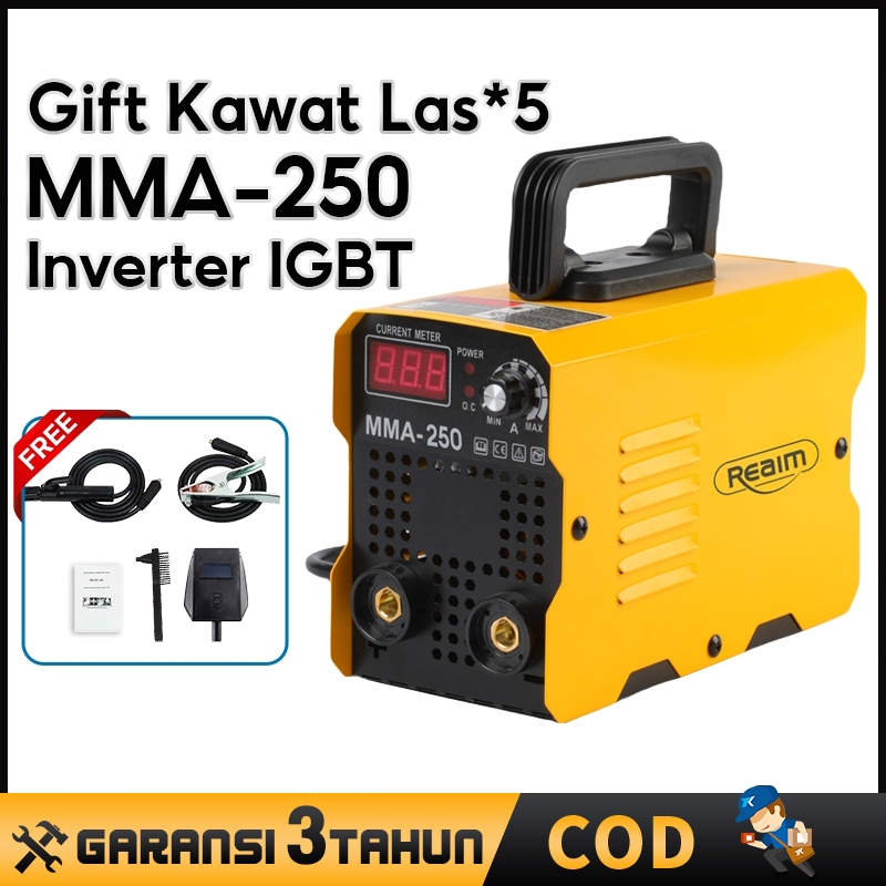 Jual Reaim Mesin Las Listrik Inverter MMA 120 IGBT 450 watt / Mesin las / Mesin trafo las ...