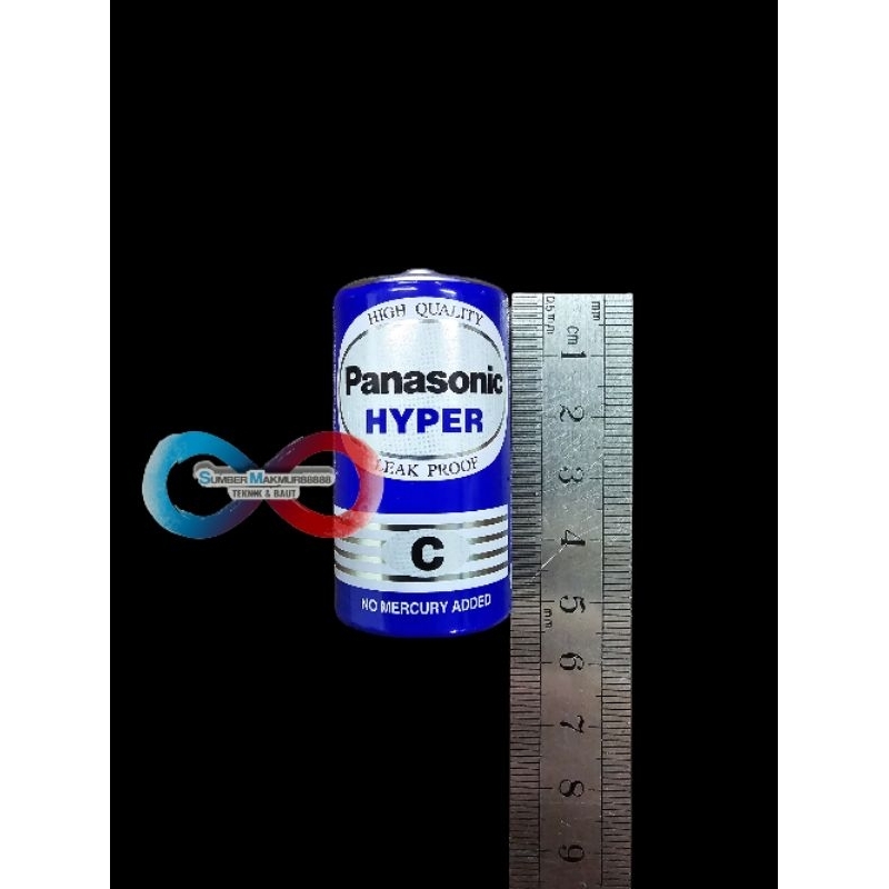 Jual battery panasonic tipe c hyper per 1 pcs | Shopee Indonesia