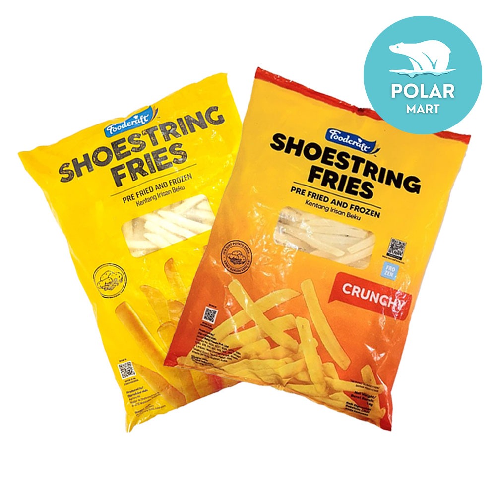 Jual Foodcraft Kentang Shoestring French Fries 1 Kg (FROZEN FOOD ...