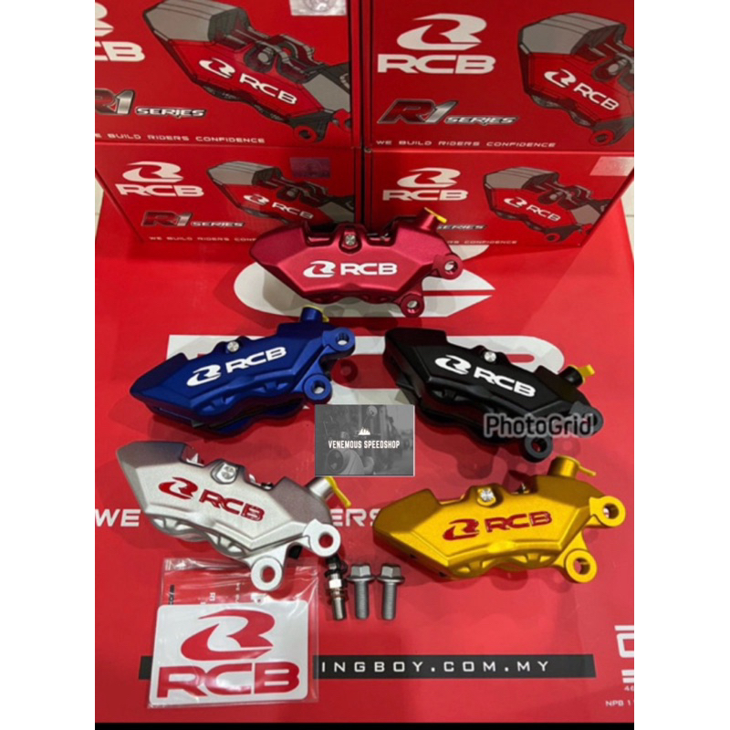 Jual Kaliper RCB Tipe R1 4 Piston Universal | Shopee Indonesia