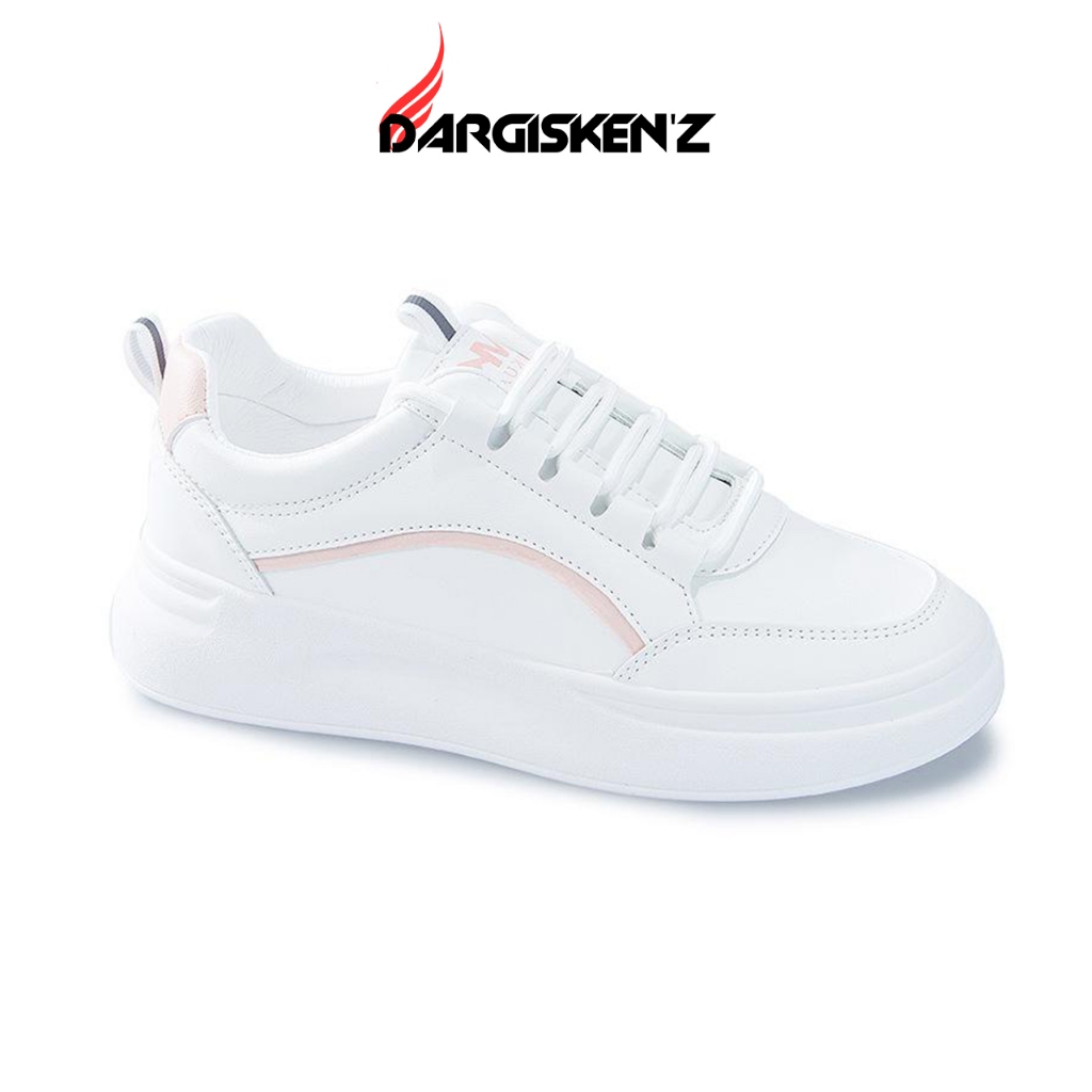 Jual Sepatu Korean Style Wanita Putih Sneakers Kekinian Cewe Cewek ...