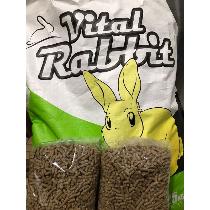 Jual Pakan Pelet Kelinci Marmut Vital Rabbit Citra Feed Repacking Ecer ...