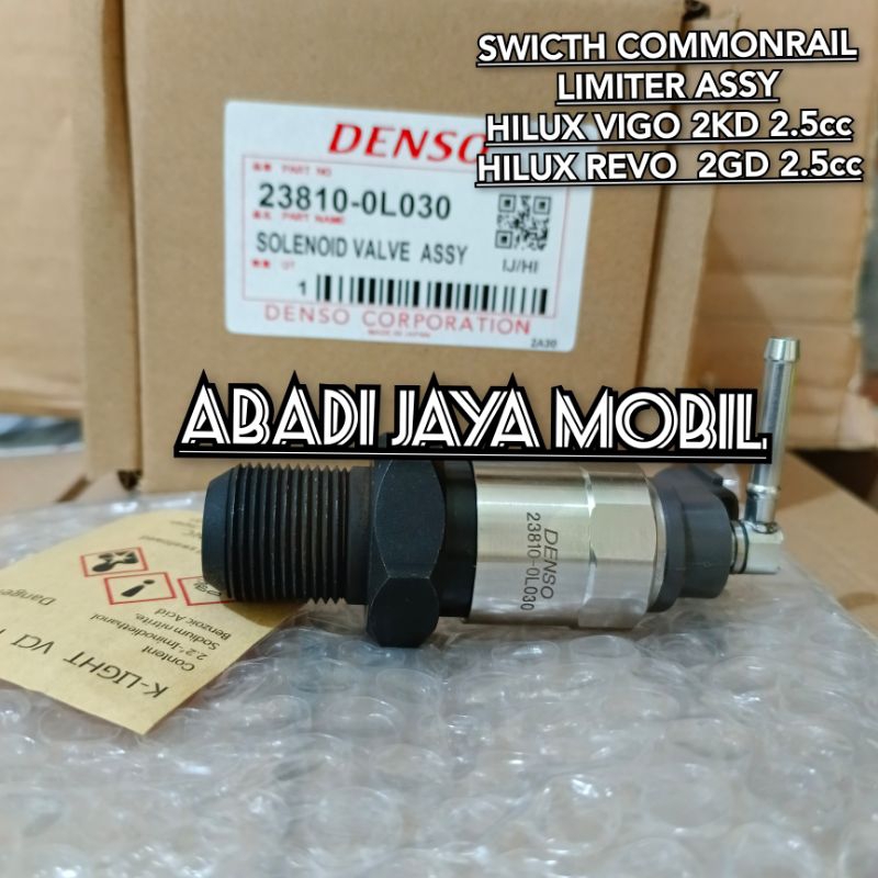 Jual SWITCH LIMITER SWITCH COMMONRAIL PRESSURE HILUX 2KD INNOVA DIESEL ...