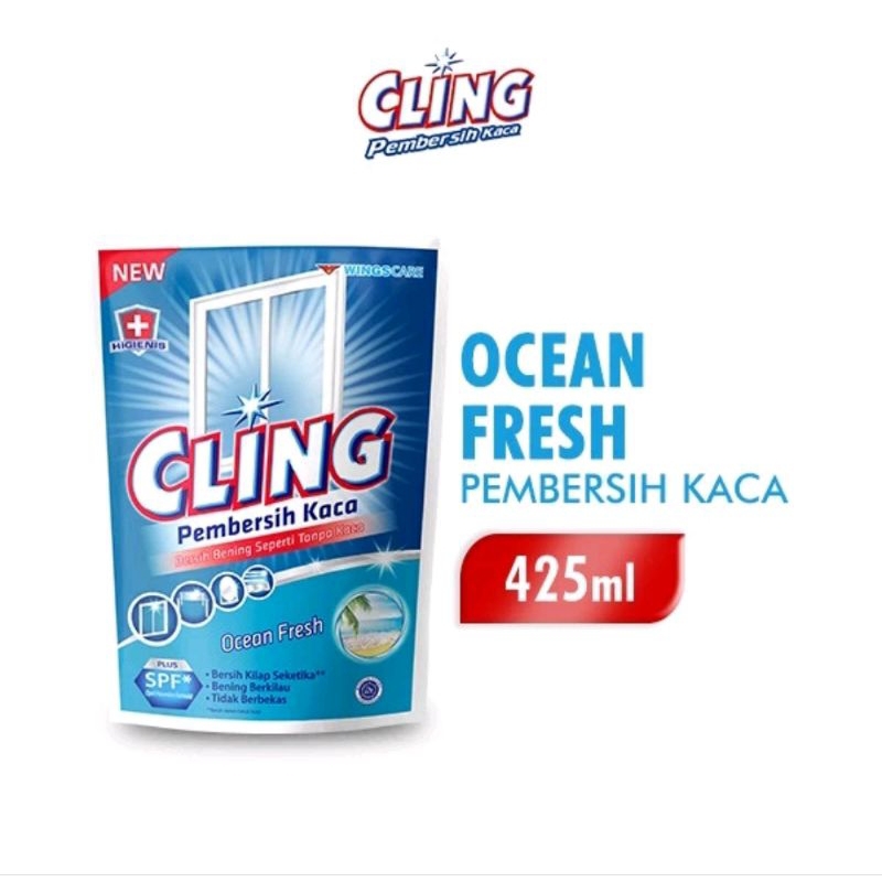 Jual CLING PEMBERSIH KACA 425-440ML | Shopee Indonesia