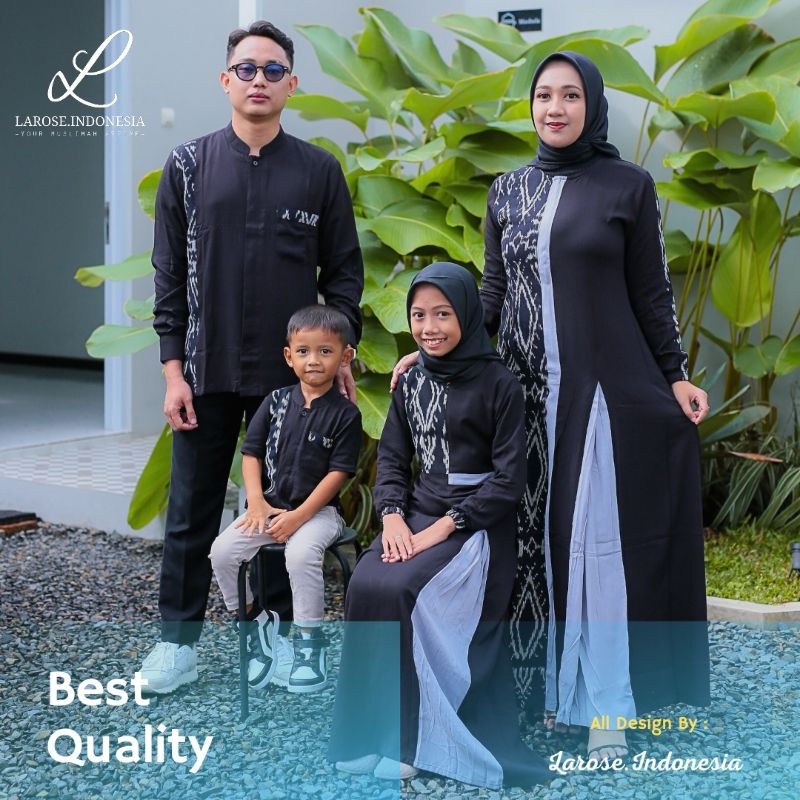 Jual Promo Termurah Larose.Indonesia Best Quality Sarimbit Keluarga Set ...