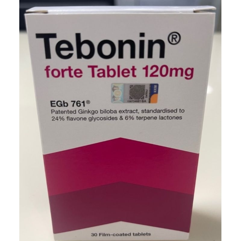 Jual Tebonin Forte 120mg Ginkgo Biloba EXP 2027 | Shopee Indonesia