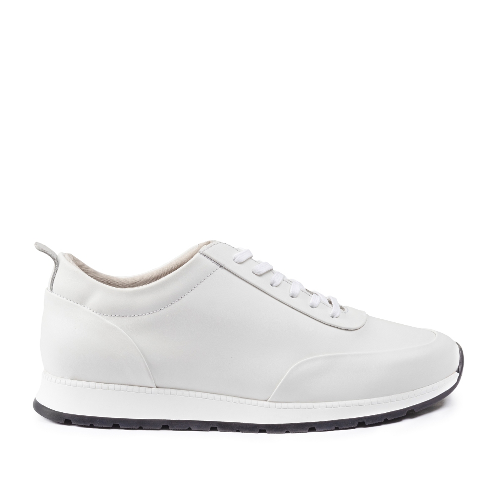 Jual Prabu - Panji White Sepatu Kulit Sneaker Pria Putih | Shopee Indonesia