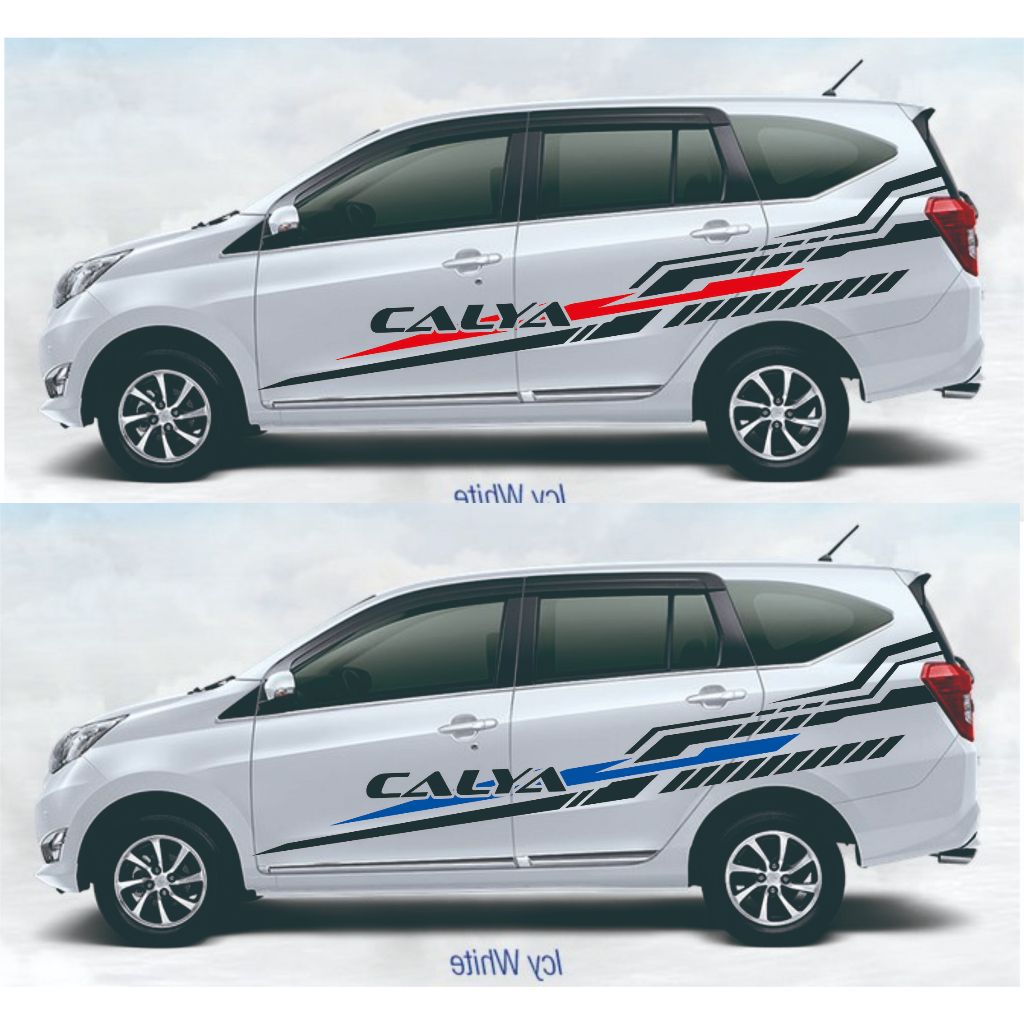 Jual Stiker Cutting Mobil Calya Lis variasi sigra keren body samping ...
