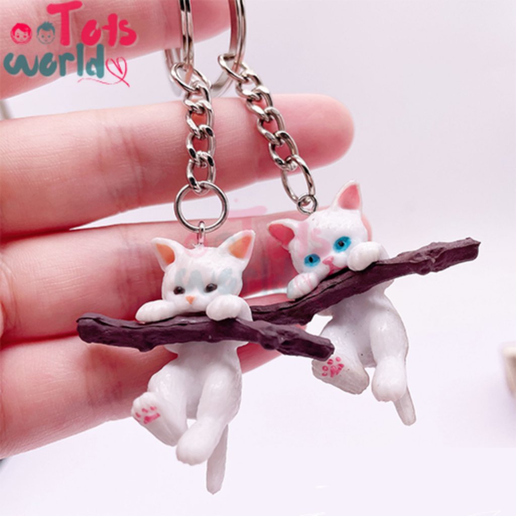 Jual Gantungan Kunci Kucing Lucu Keychain Hanging Cat | Shopee Indonesia