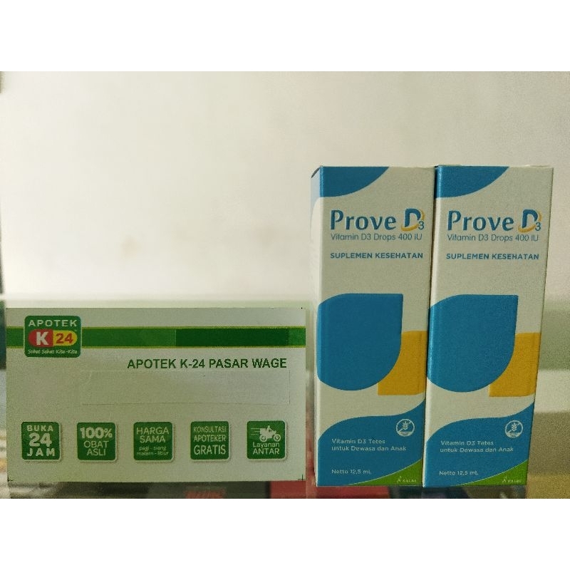 Jual Prove D3 Drop 12.5ml (per Botol) | Shopee Indonesia