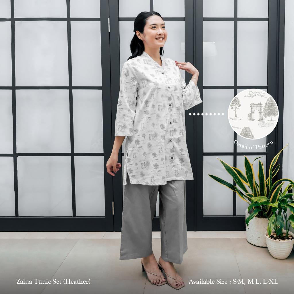 Jual Little Palmerhaus - Zalna Tunic Set (Setelan Tunik Perempuan ...