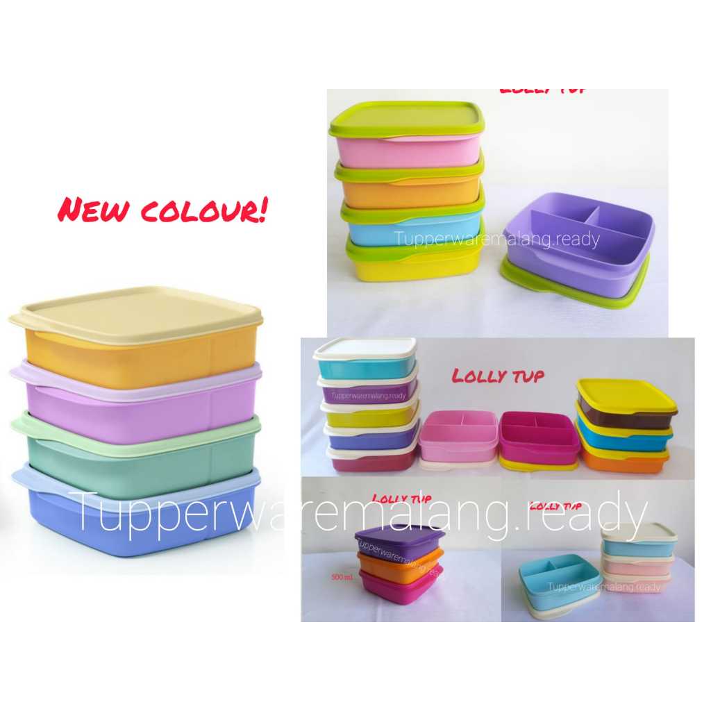 Jual [SALE!!] TEPAK MAKAN/ KOTAK BEKAL TUPPERWARE LOLLY TUP LUNCH BOX ...
