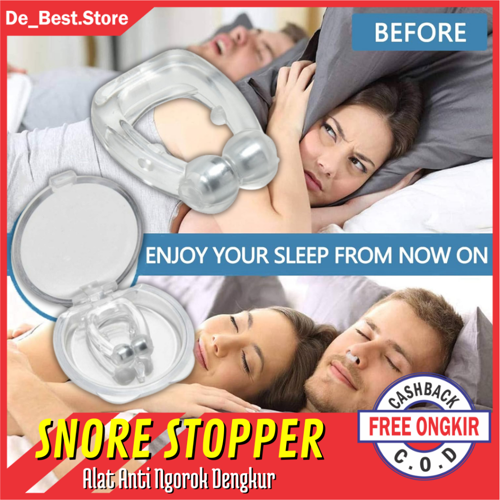 Jual Alat Anti Ngorok Dengkur Magnet - Snore Stopper - Nose Breathing ...