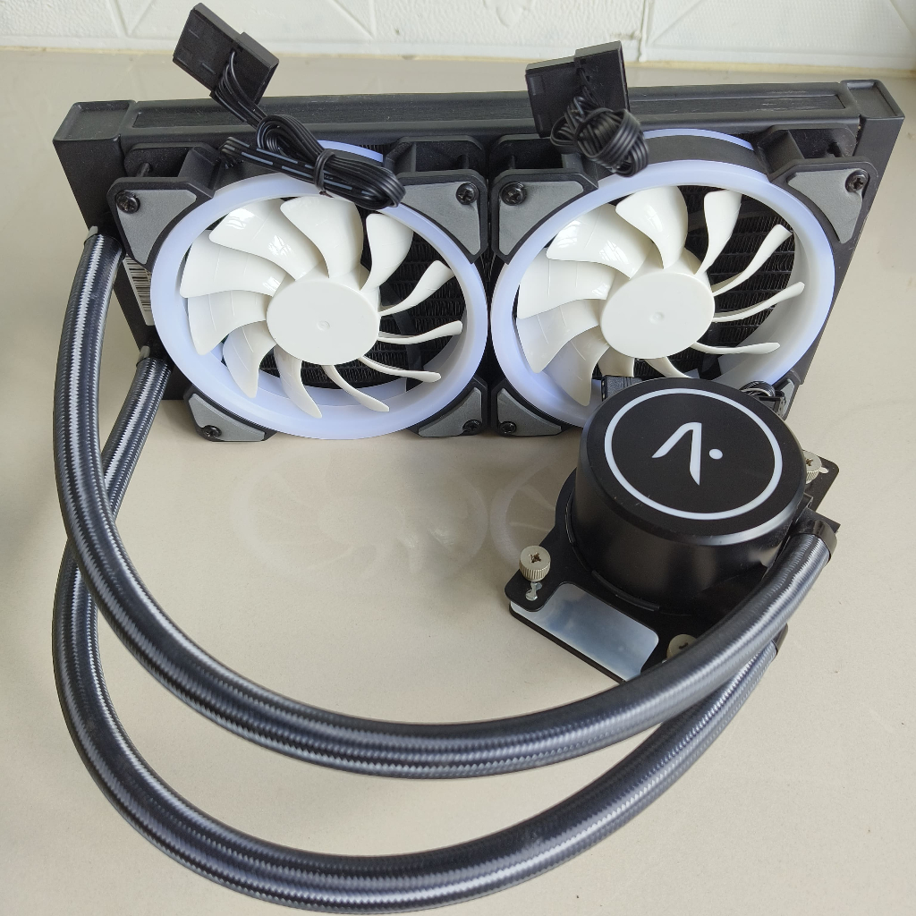Jual WATER COOLING AFTERSHOCK AM4 LIQUID COOLER FAN RGB | Shopee Indonesia