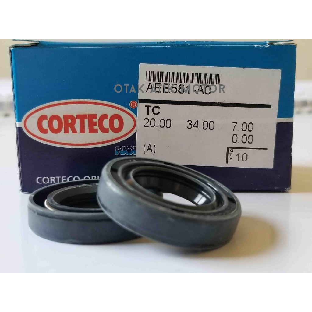 Jual Seal Gear Depan NOK - TC 20 x 34 x 7 , gir depan GL, Mega pro ...