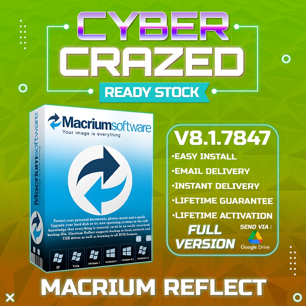 Jual Macrium Reflect 8 v8.1.7847 Workstation Server Plus Full Version ...