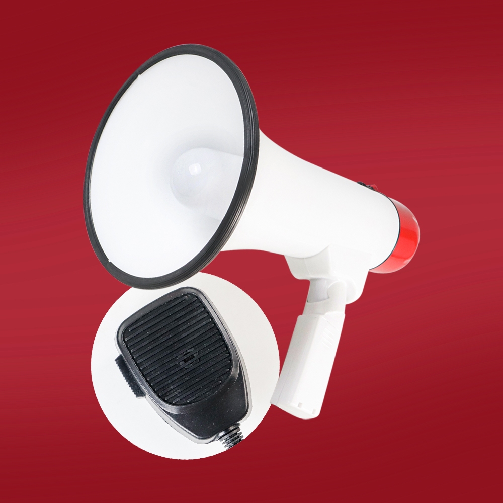 Jual Toa Megaphone Bluetooth Multifunctional Shouter 50 W 8099 White ...