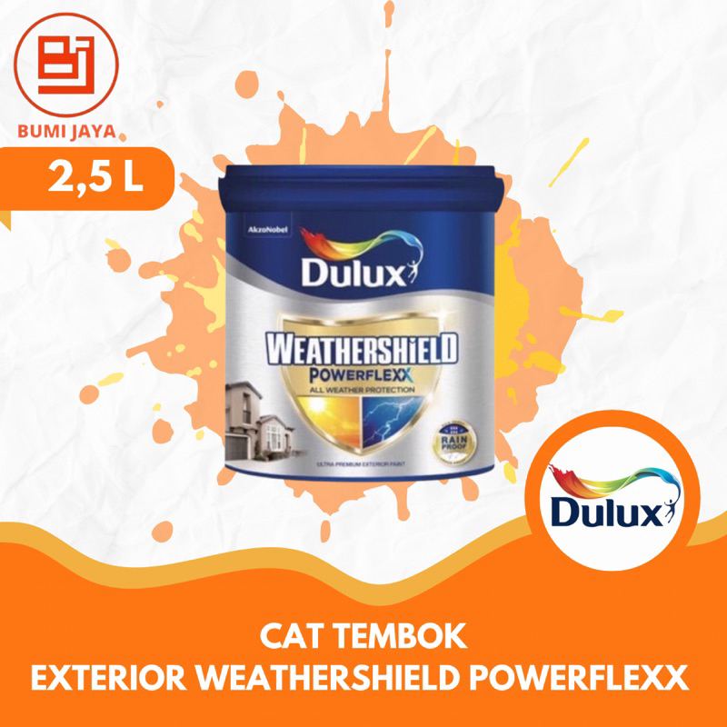 Jual Cat Tembok Dulux Weathersield Powerflexx 2 5l Shopee Indonesia