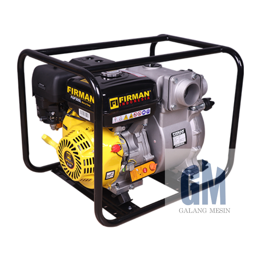 Jual Mesin Pompa Air Lumpur Alkon FIRMAN FGP30SL Trash Water Slurry ...