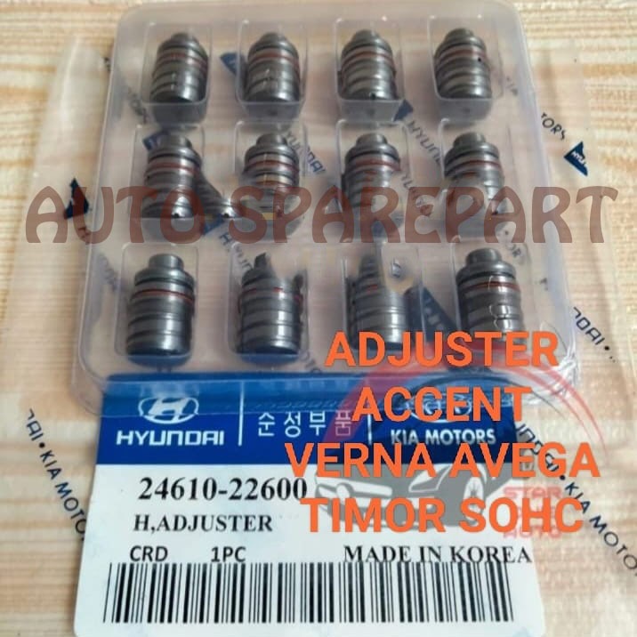 Jual HLA Adjuster Rocker ARM Accent Verna Avega Getz 1.3cc Timor SOHC ...