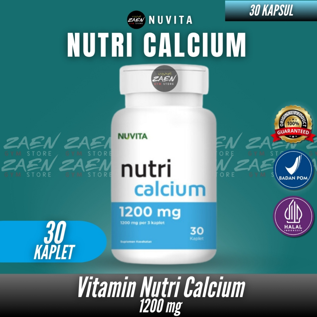Jual Nuvita Nutri Calcium 1200 MG 30 TABLET | Shopee Indonesia