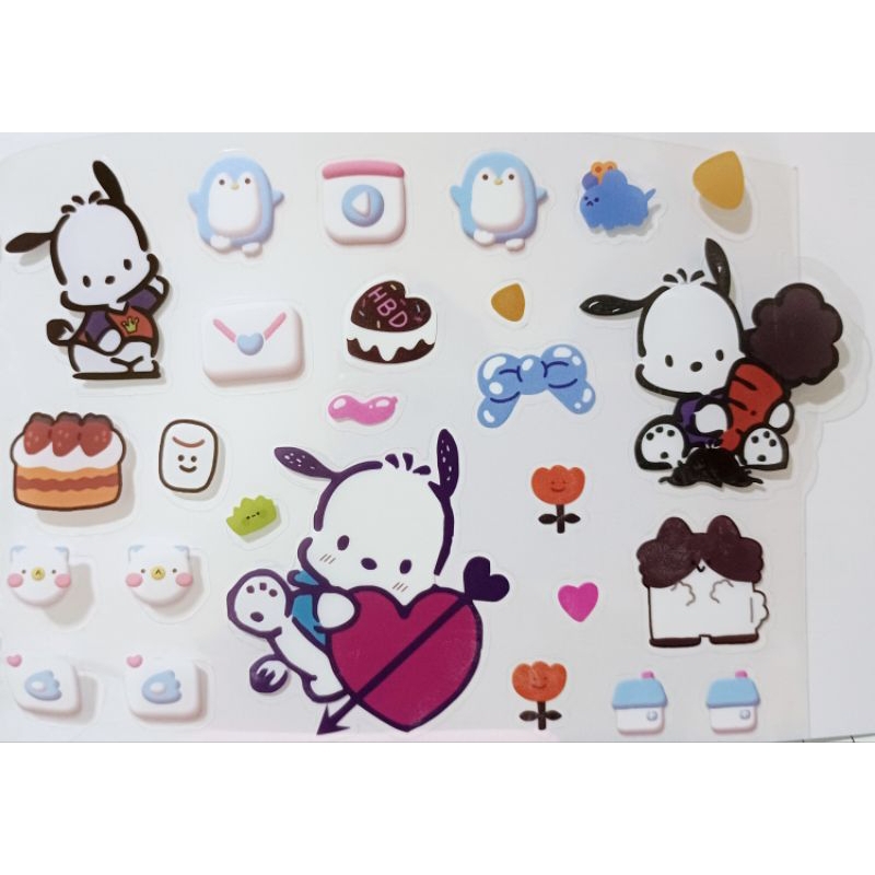 Jual Stiker Sticker Pochacco Sanrio Lucu Cute Dog Book | Shopee Indonesia