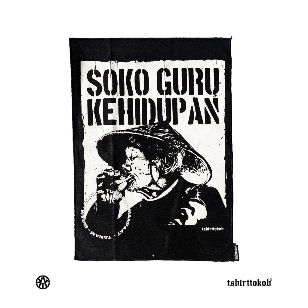 Jual Tshirttokoh - Backpatch Soko Guru Kehidupan | Shopee Indonesia