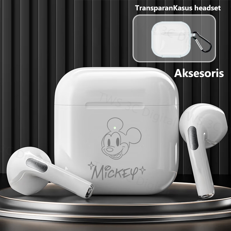 Jual Disney TWS Headset Bluetooth 5.3 Earphone Lucu iPhone Android 100% ...