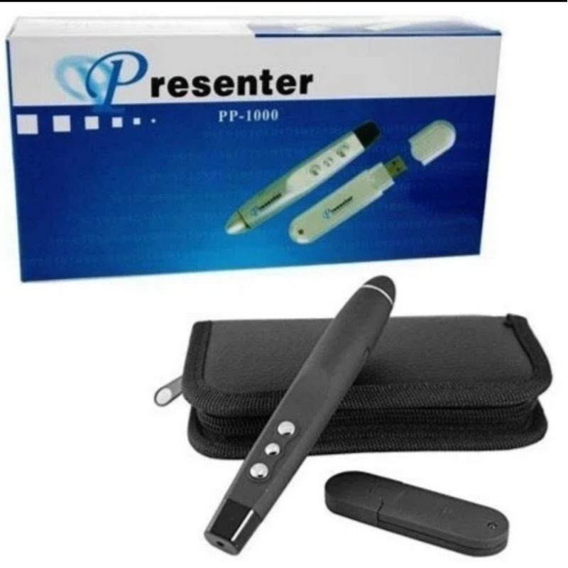 Jual PRESENTER LASER POINTER WIRELESS PP-1000 / PP 1000 / PP1000 | Shopee Indonesia