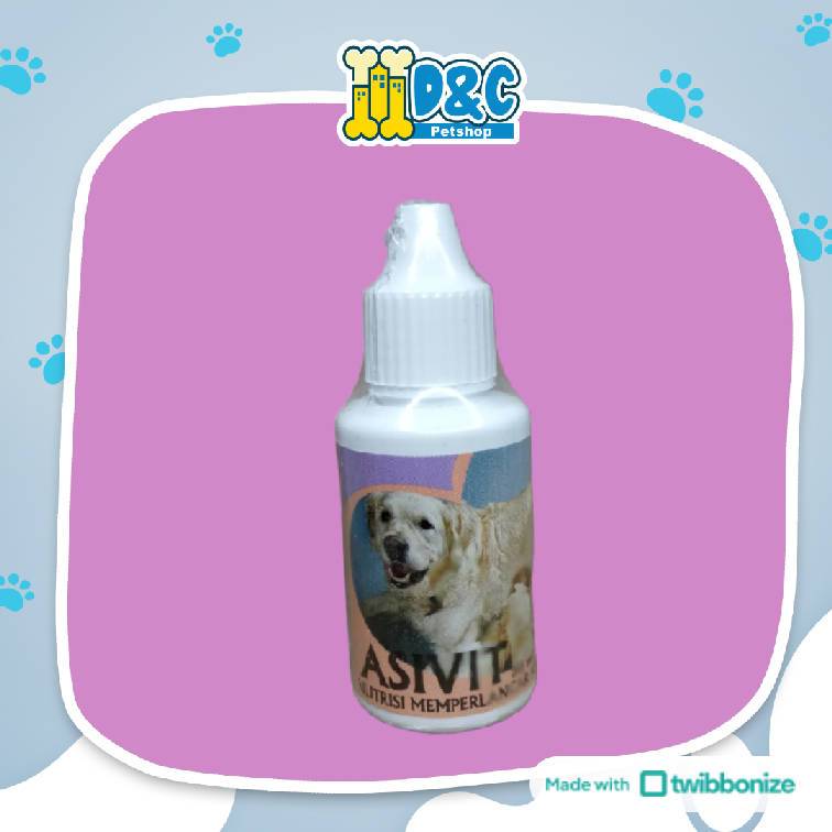 Jual ASIVIT DOG 30ML - VITAMIN PELANCAR ASI INDUK ANJING | Shopee Indonesia