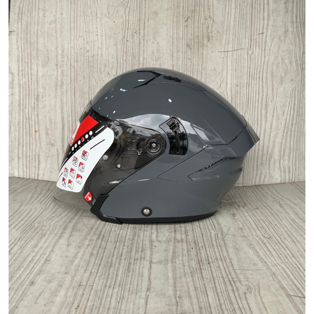 Jual HELM KYT NFJ SOLID PLAIN MATT EMERALD GREEN DOUBLE VISOR | NJF ...