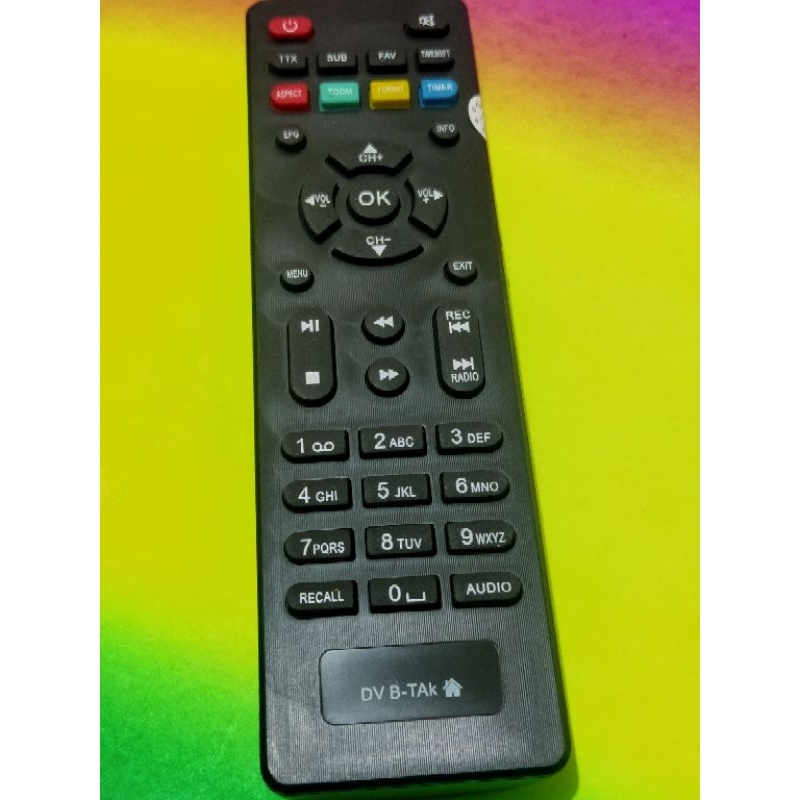 Jual Remote STB Parabola Tanaka Modi DVB T2 bodi besi bentuk lama ...