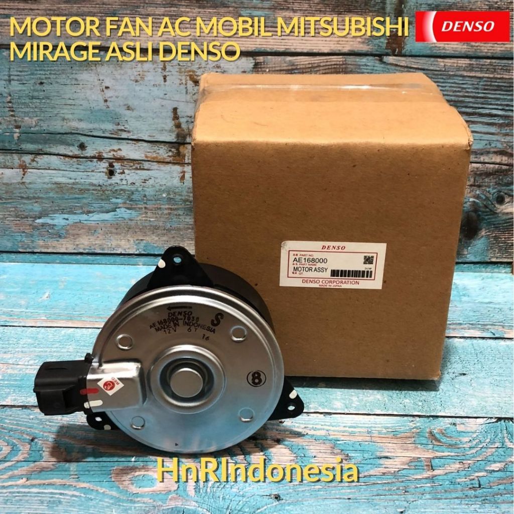 Jual Motor Fan Radiator AC Mobil Mitsubishi Mirage MOTORFAN ASLI DENSO | Shopee Indonesia