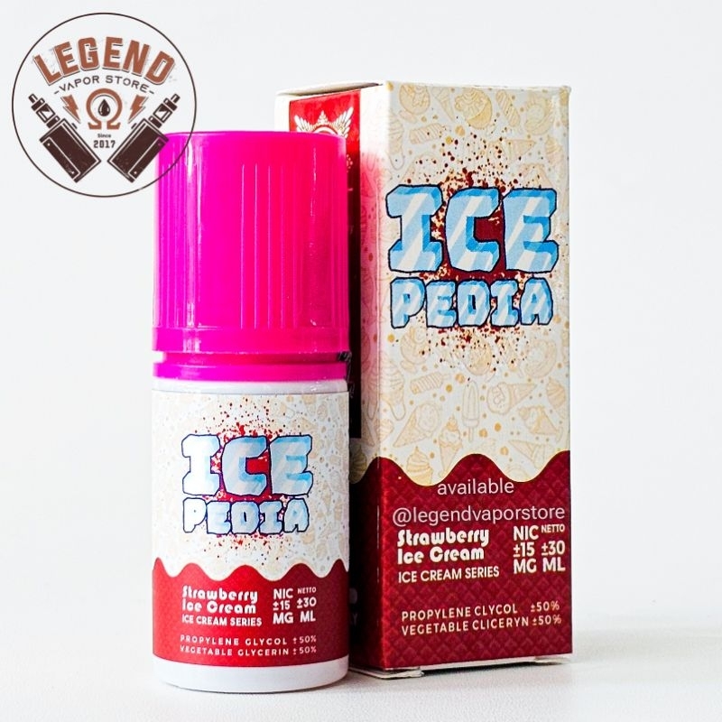 Jual SALT NIC - LIQUID ICE PEDIA Ice Cream Series 30ML 15MG AUTHENTIC ...