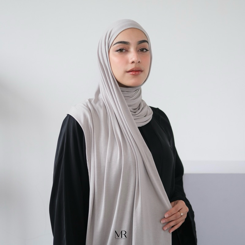 Jual Hanza Inner Shawl (Pashmina Inner cotton cooltech) | Shopee Indonesia