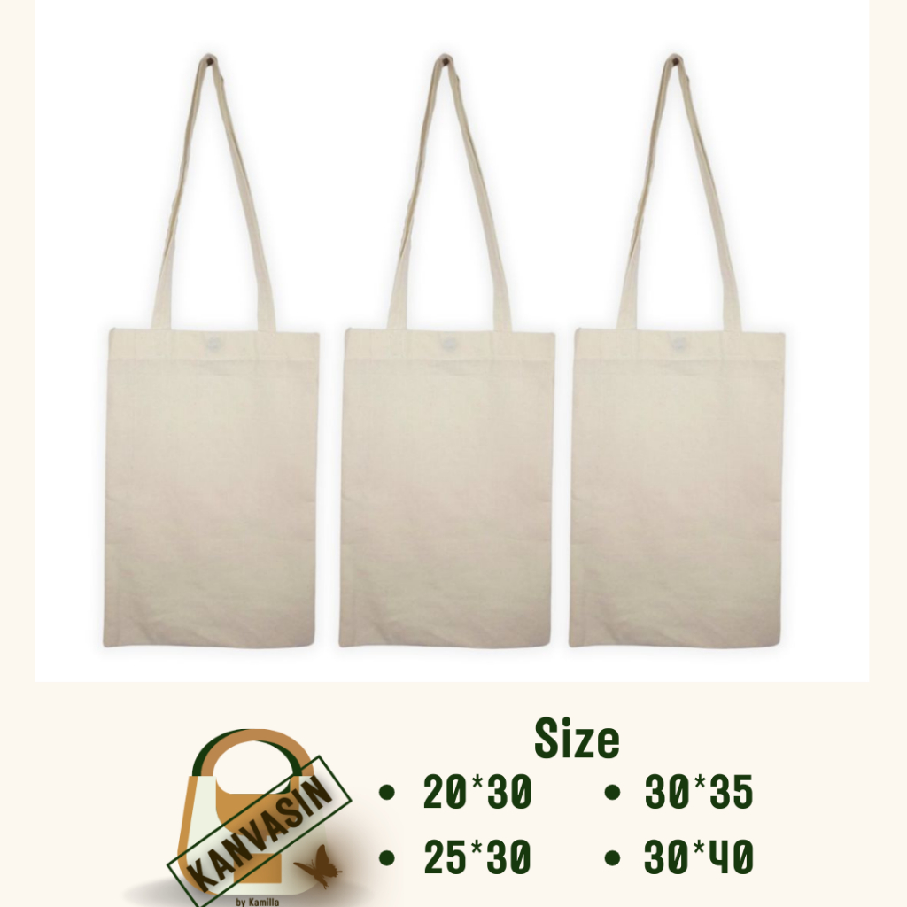Jual Ready Stock Totebag BLACU Tas POLOS Tas Murah kanvas | TOTEBAG KANVAS | TAS SELEMPANG ...