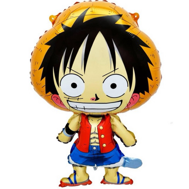 Jual Balon foil karakter one piece badan bulan | Shopee Indonesia