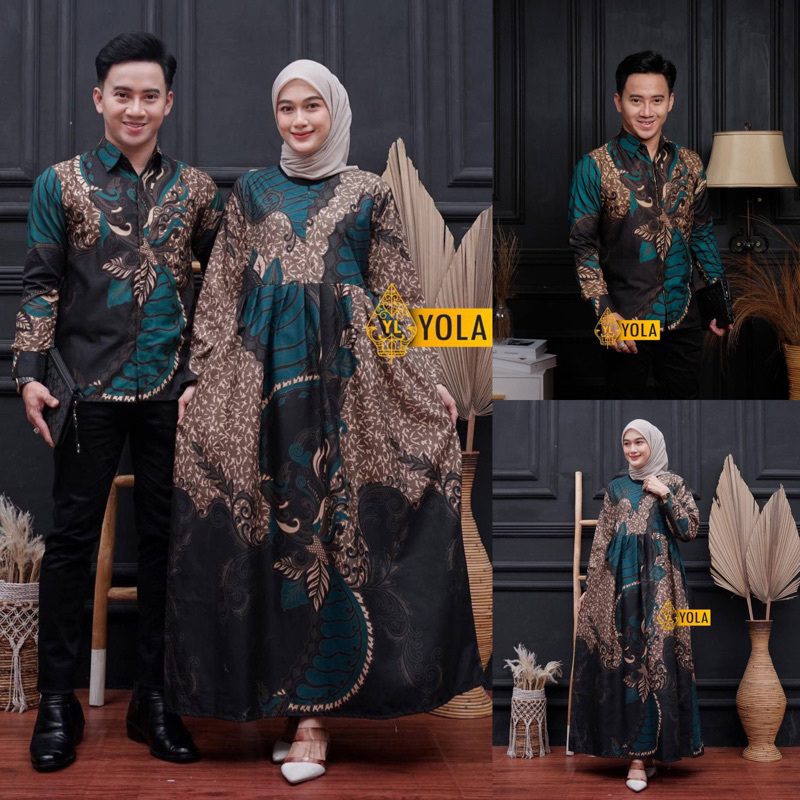 Jual Bajucouple batik harga sepasang sarimbit batik keluarga | Shopee ...