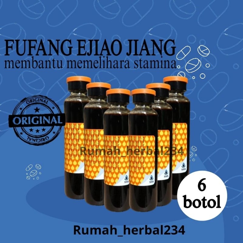 Jual Fufang Ejiao Jiang Obat Demam Berdarah - isi 6 botol | Shopee ...