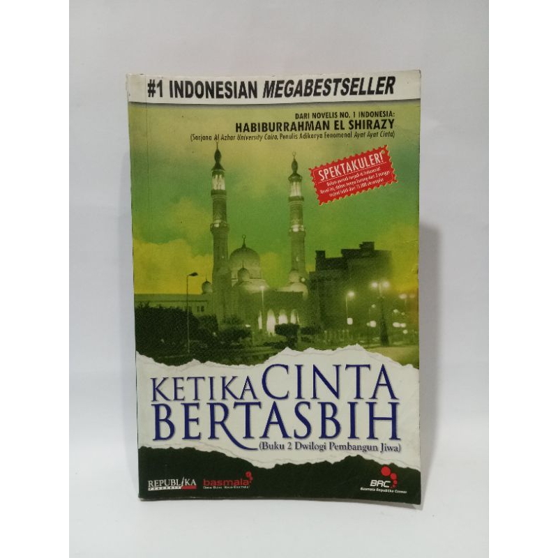 Jual buku ketika cinta bertasbih 2 original (ada tanda tangan penulis ...