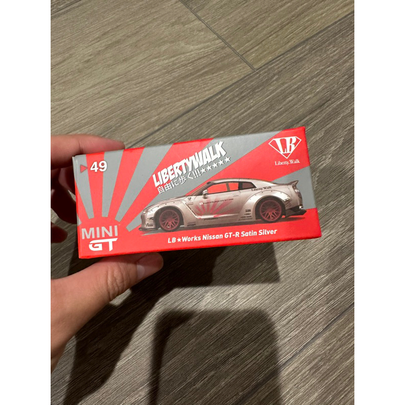 Jual mini gt #49 lbwk nissan gtr satin silver | Shopee Indonesia