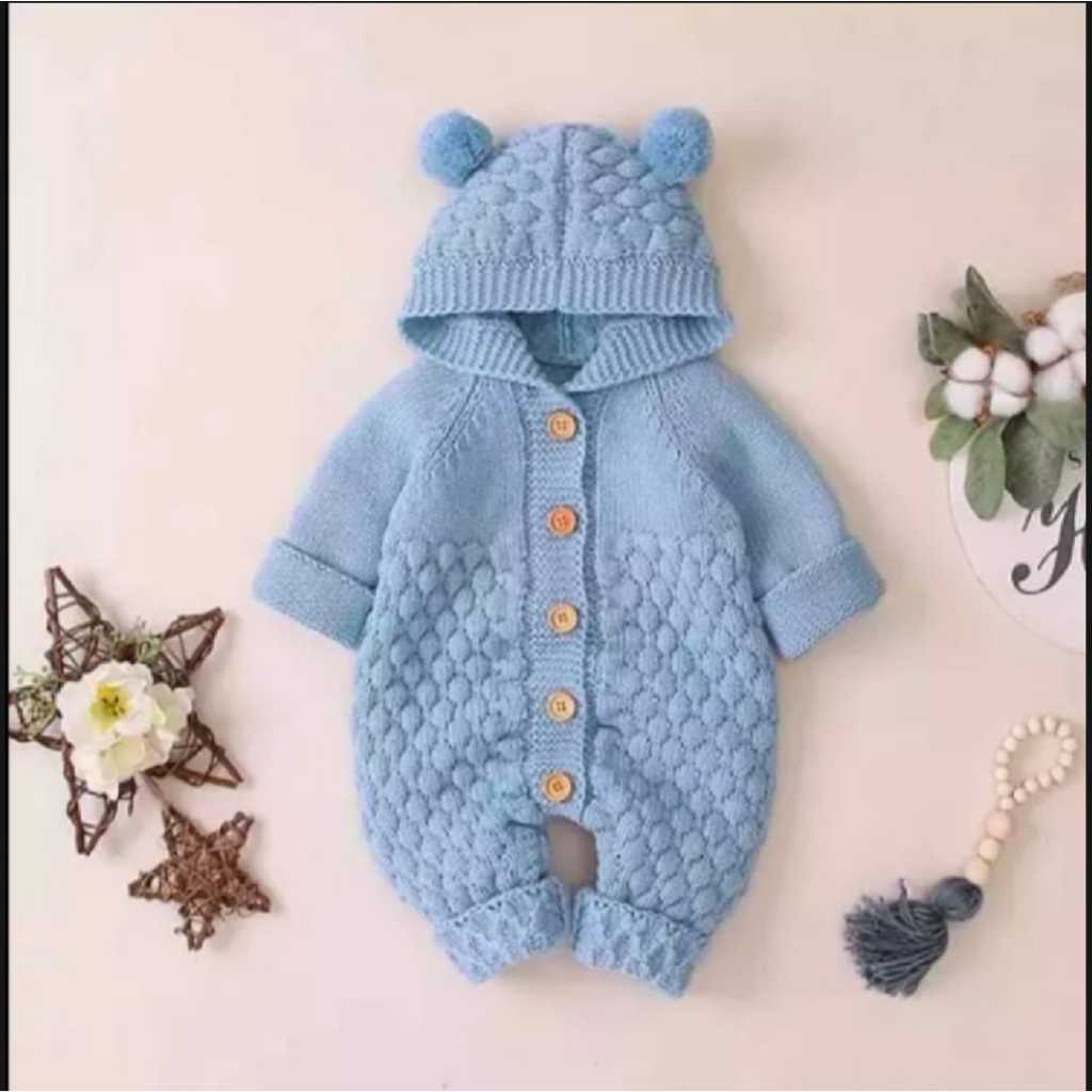 Jual Ceisya Baby - Jumpswet Rajut Bayi/Jaket Kodok Bayi/Jumper Rajut ...