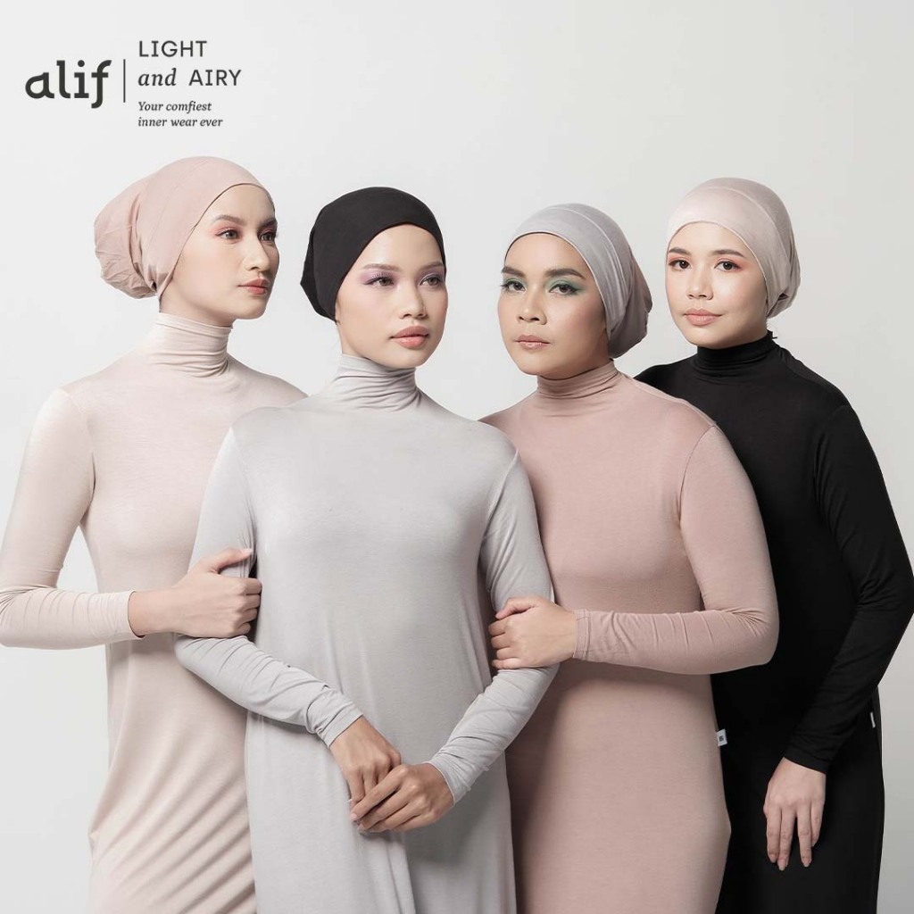 Jual Alif Modern Wear - Naya Ciput Basic Anti Slip Collection | Shopee ...