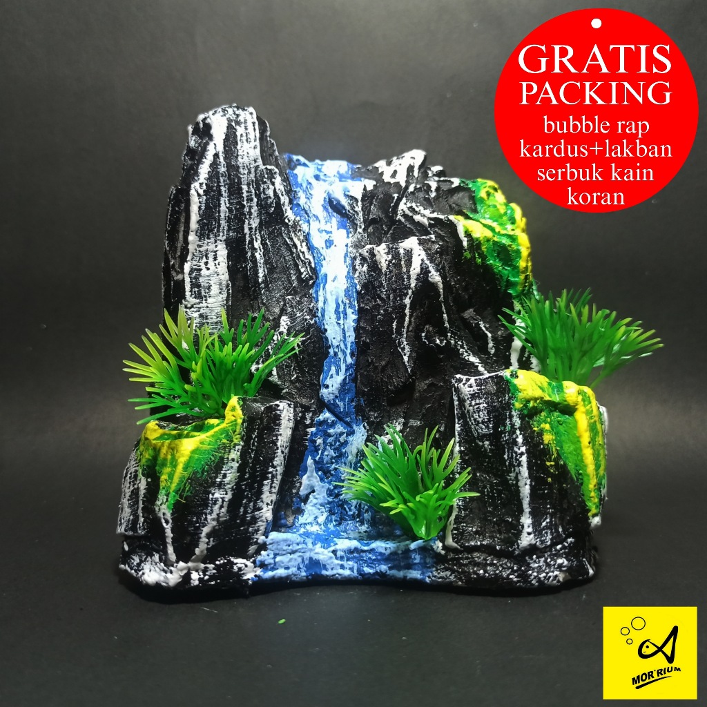 Jual Tebing Batu Buatan ( MODEL A ) Aquascape Dekorasi Aquarium Batu ...