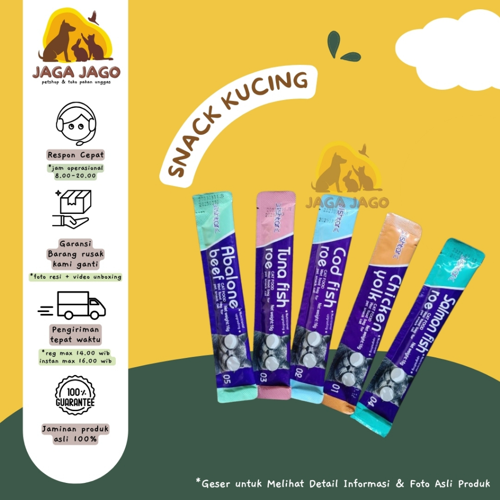 Jual ISHTAR SNACK CREAMY TREATS - Makanan Snack Cemilan Kucing Adult ...