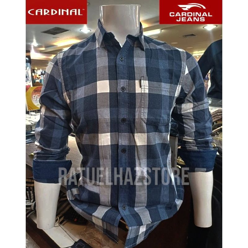 Jual KEMEJA CARDINAL JEANS ORIGINAL TERBARU | Shopee Indonesia