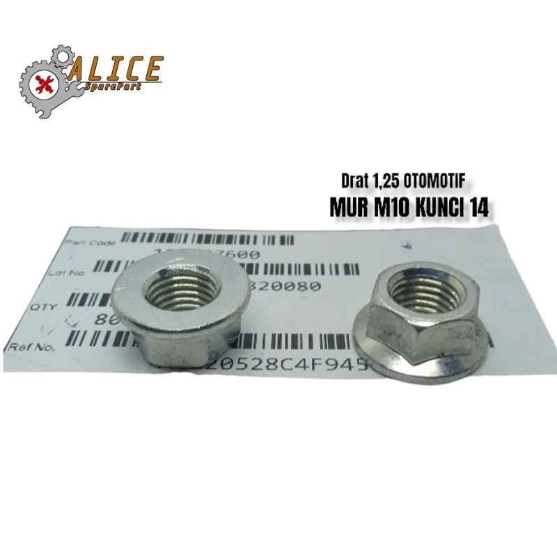 Jual mur m10 baut baut 14 original baja | Shopee Indonesia